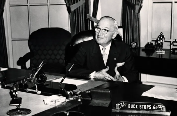 The buck stops here 뜻과 유래 깔끔 정리! 영어문장 : 네이버 블로그