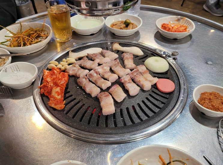 대구 율하역 맛집 기가막힌 고기집 박창우의소백산왕소금구이 율하점 네이버 블로그