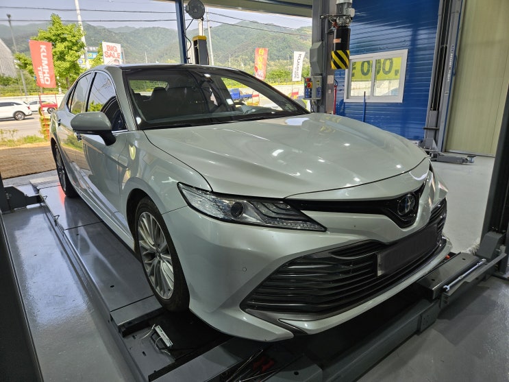 [금호타이어 영서고점] 캠리 휠 얼라인먼트 / 235/45R18 SOLUS TA51 교체 : 네이버 블로그