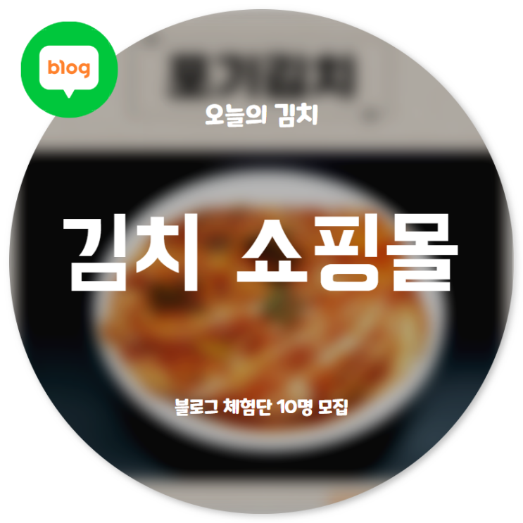 오늘의 배송 100 국산 농산물로 만들어 안심하고 먹을 수 있는 오늘의 김치 쇼핑몰 리뷰어 모집 네이버 블로그