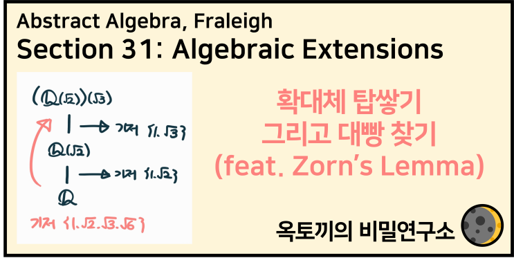 [현대대수학] 프렐라이 31장: Algebraic Extensions : 네이버 블로그