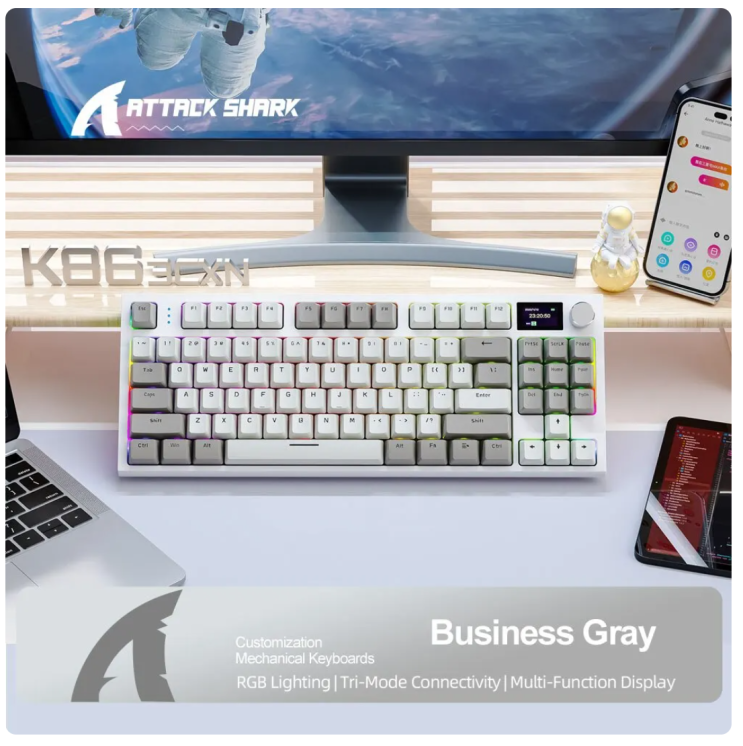 알리발 Attack Shark K86 무선 핫 스왑 기계식 키보드 : 네이버 블로그