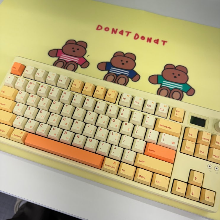 그루브스톤 GS85 표준윤활 민들레 저소음 하늬축 텐키리스 기계식 키보드 후기 (feat. 장단점) : 네이버 블로그