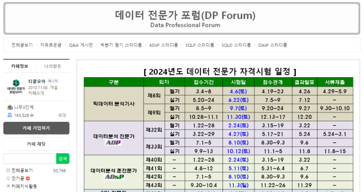 [자격증] 제41회 ADsP 필기시험 문제복원(5/11 기준) : 네이버 블로그