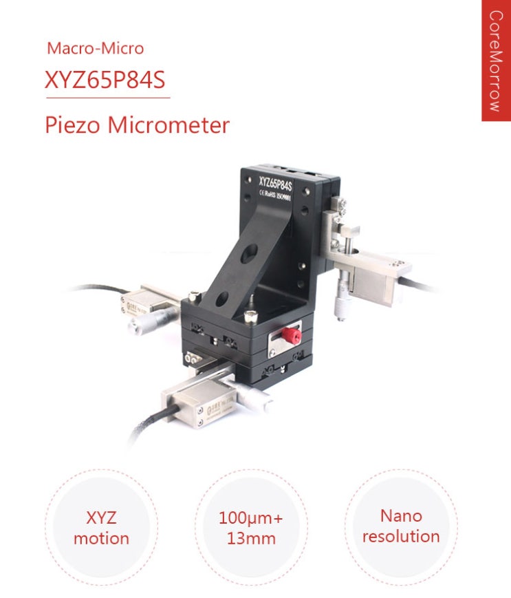 XYZ axis XYZ65P84S/K Piezoelectric macro-micro composite platform ...