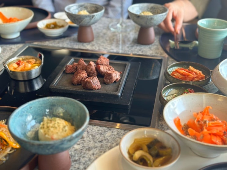 해운대 맛집 해운대 소고기 맛집 규우정 점심특선 후기 네이버 블로그
