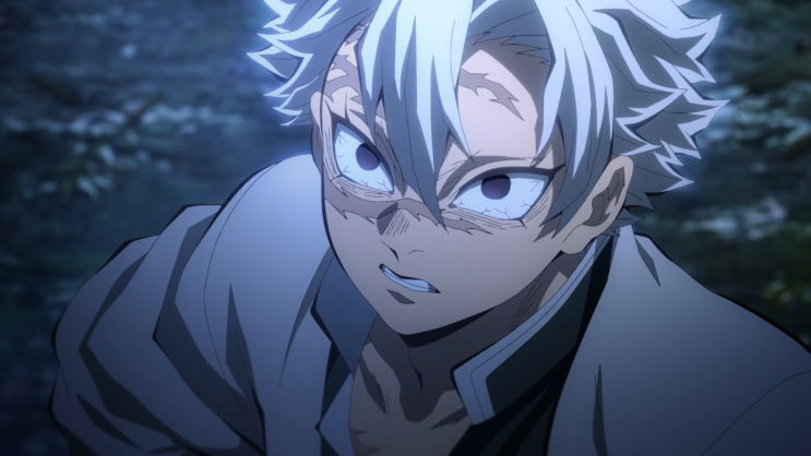 귀멸의 칼날 4기 1화 도입부 오리지널씬 풍주 시나즈가와 사네미, 사주 이구로 오바나이 전투씬 리뷰 : 네이버 블로그