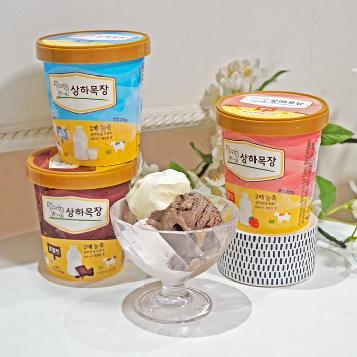 편의점아이스크림 상하목장 우유 초코 딸기 쫀득하고 진해서 맛있어 네이버 블로그