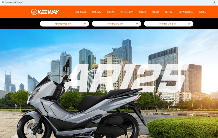 [새 소식] 모터사이클 브랜드 키웨이, 125cc 라인업 앞세워 국내 시장 본격 진출 : 네이버 블로그