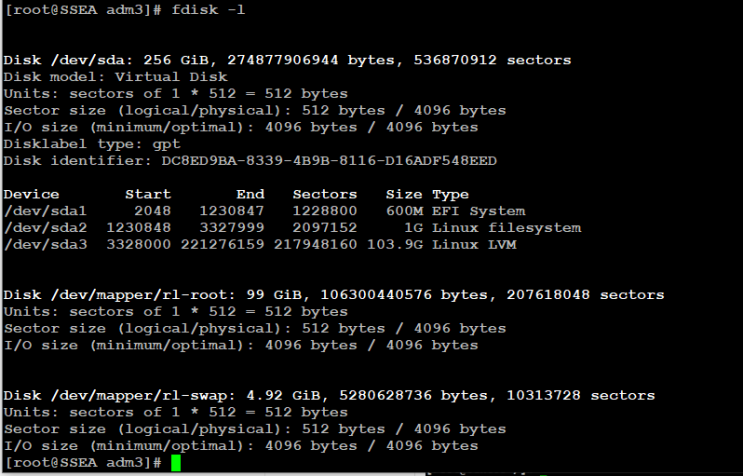 [리눅스 명령어] fdisk : 네이버 블로그