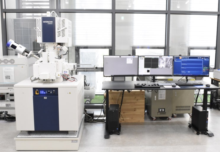 최첨단 FE-SEM 도입 / SU8600 / 전자현미경 분석 /초고해상도 전자현미경/ : 네이버 블로그