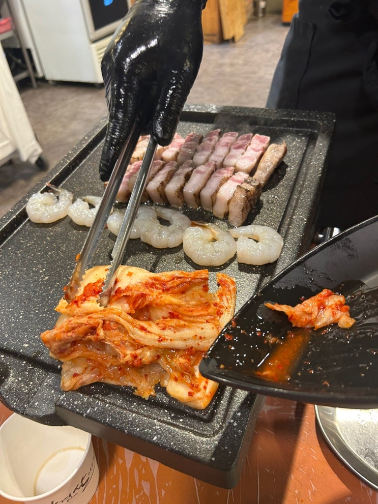 파주맛집 운정벧엘교회근처맛집 하남돼지집 커플세트로 맛있는 삼겹살과 고기를 소주와맥주 3000원으로 저렴하게 네이버 블로그