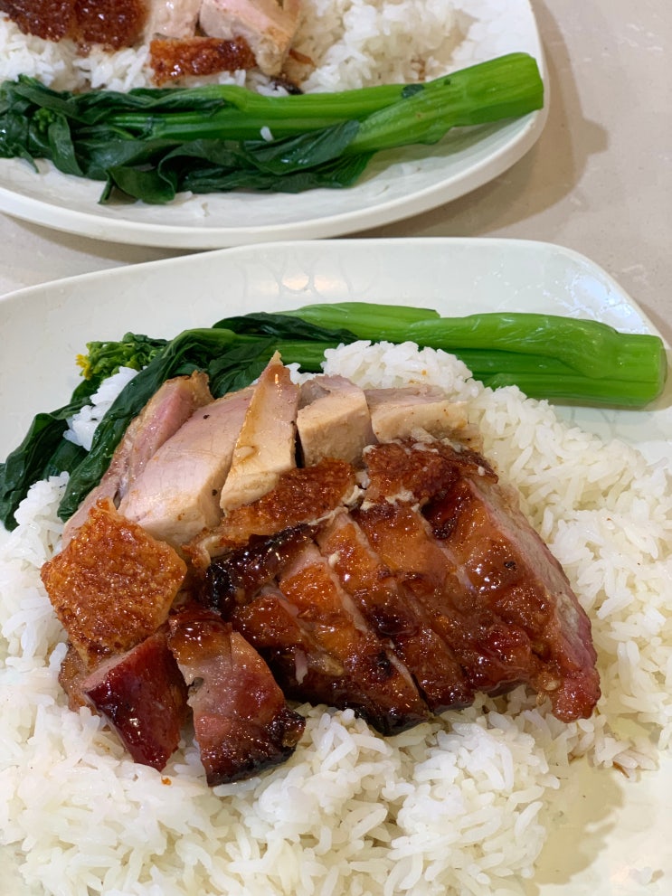 홍콩 셩완 로컬 맛집 드래곤 스테이트 키친 레스토랑(Dragon State Kitchen Restaurant) 고기덮밥 ...