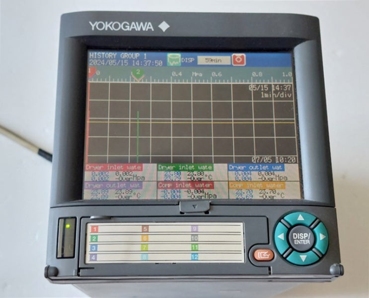 Yokogawa DX1012-3-4-2 Daqstation 요코가와 디지털 기록계 : 네이버 블로그