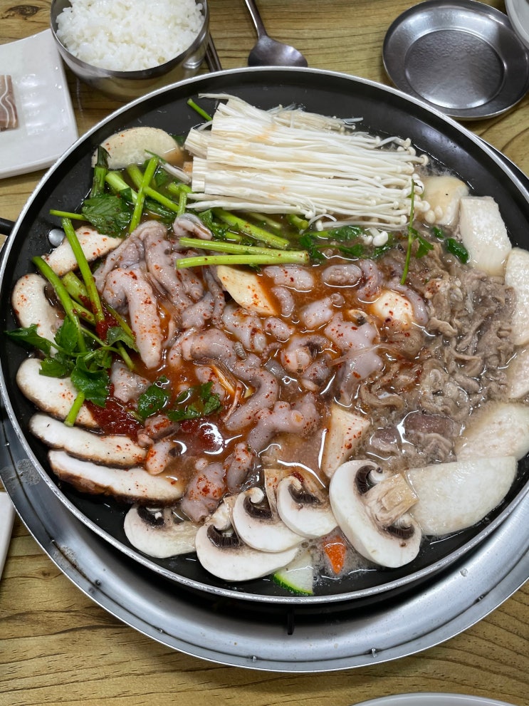 여수 충무동 전골 맛집 내 돈 내산 리뷰 네이버 블로그