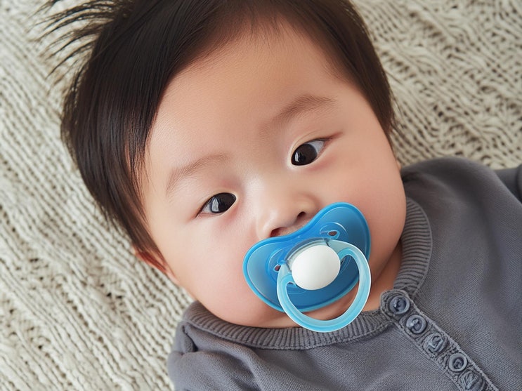 아기 쪽쪽이 사용 방법 - 제발 밴드/모래주머니로 쪽쪽이 고정하지 마세요! 대신... : 네이버 블로그
