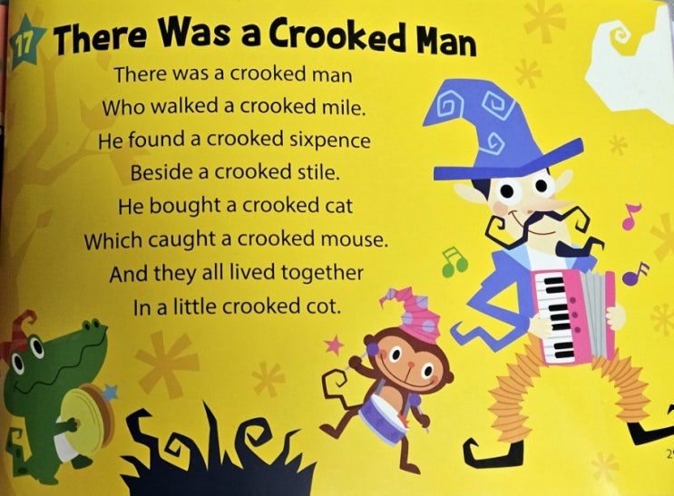 영어동요 There was a crooked man 아이에게 설명하기 : 네이버 블로그