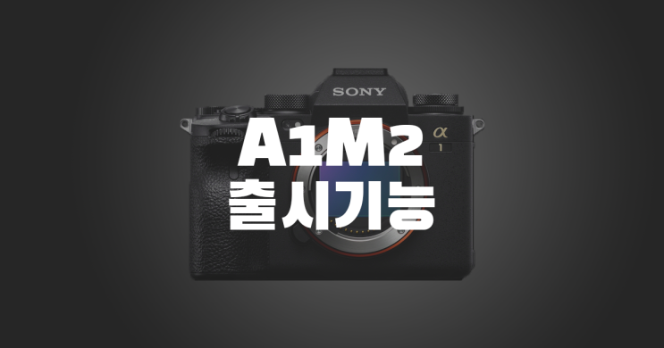 소니(sony) a1m2 출시와 어떤기능이 있는지 알아보자 : 네이버 블로그