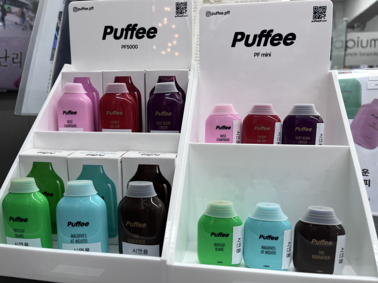 [부평 전자담배] 일회용 전자담배 퍼피 PUFFEE 후기 : 네이버 블로그