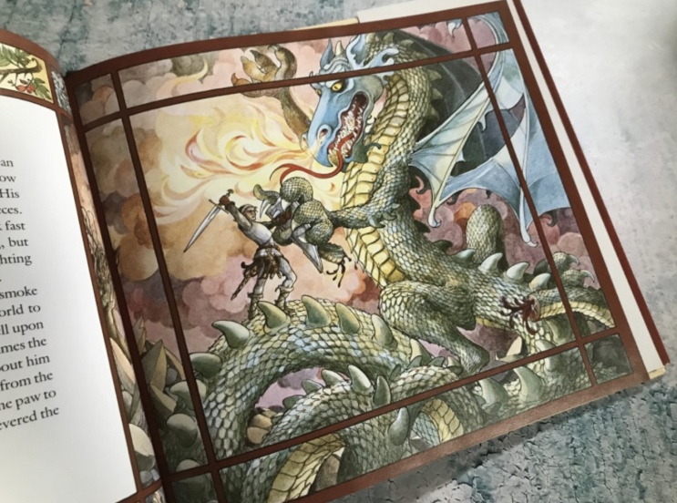 [3년 전 오늘] Margaret Hodges 글, Trina Schart Hyman 그림의 「Saint George and ...