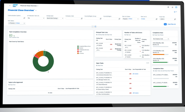 [SAP 솔루션소개] [SAP AFC] Advanced Financial Closing 신속하고 효율적인 결산 솔루션 : 네이버 블로그