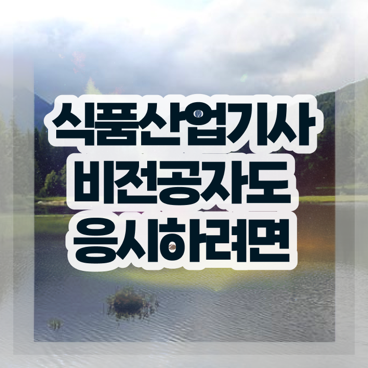 식품산업기사 국비지원 식품산업기사 시험자격 집에서 온라인으로 4달만에 준비한 과정 네이버 블로그