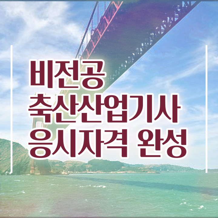 축산산업기사 후기 축산산업기사 자격요건 온라인 과정으로 쉽고 빠르게 끝낸 노하우 네이버 블로그