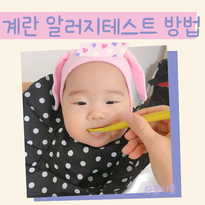 아기 계란 알레르기 테스트 시기 방법 알러지 증상 네이버 블로그