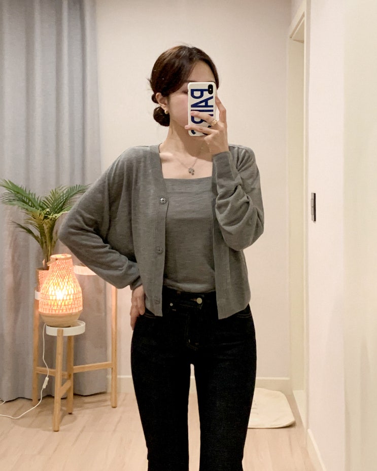 시에 Sie 소프티 루즈 가디건 And 아르 소프티 슬리브리스 S 사이즈 그레이 구매후기 네이버 블로그