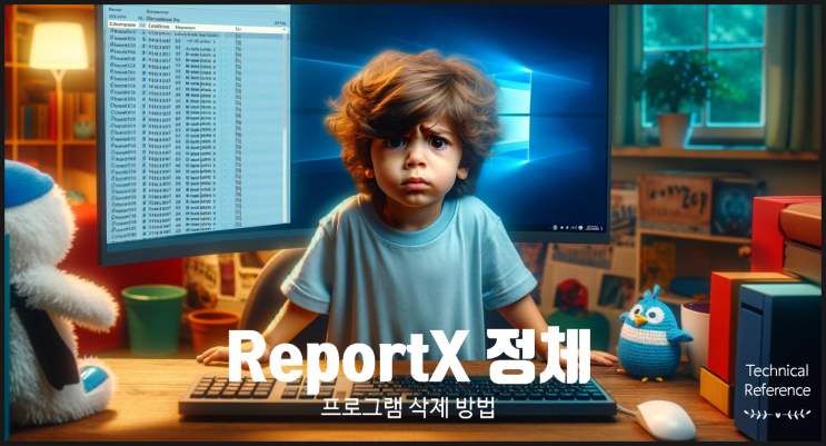 reportx 프로그램 정체 / 삭제해도 괜찮을까? : 네이버 블로그