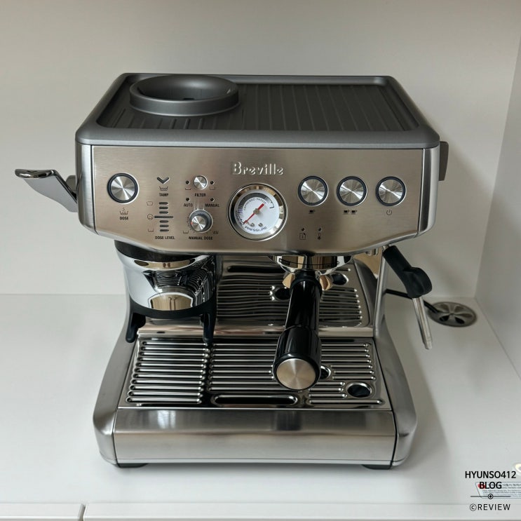 [내돈내산] :: 초보의 브레빌 Breville BES876 초기세팅/추출방법/커피맛 좋게 세팅하는 법 : 네이버 블로그