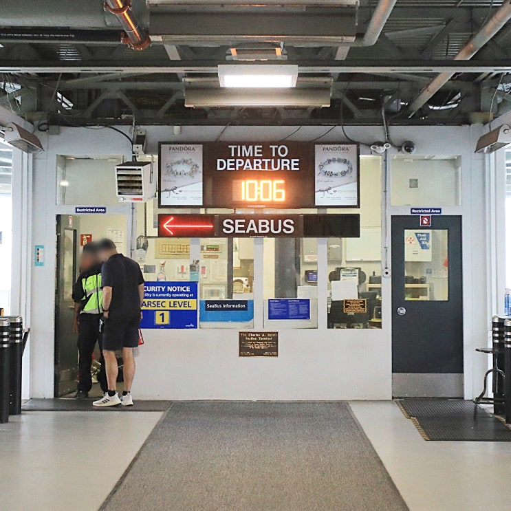 밴쿠버 여행 대중교통 씨버스 SEA BUS 이용방법 : 네이버 블로그