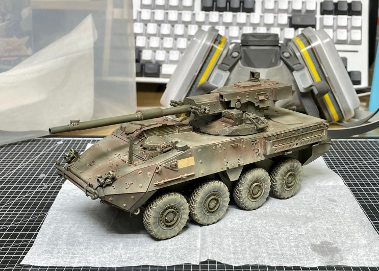 AFV Club 1/35 'M1128 MGS' #05 : 네이버 블로그