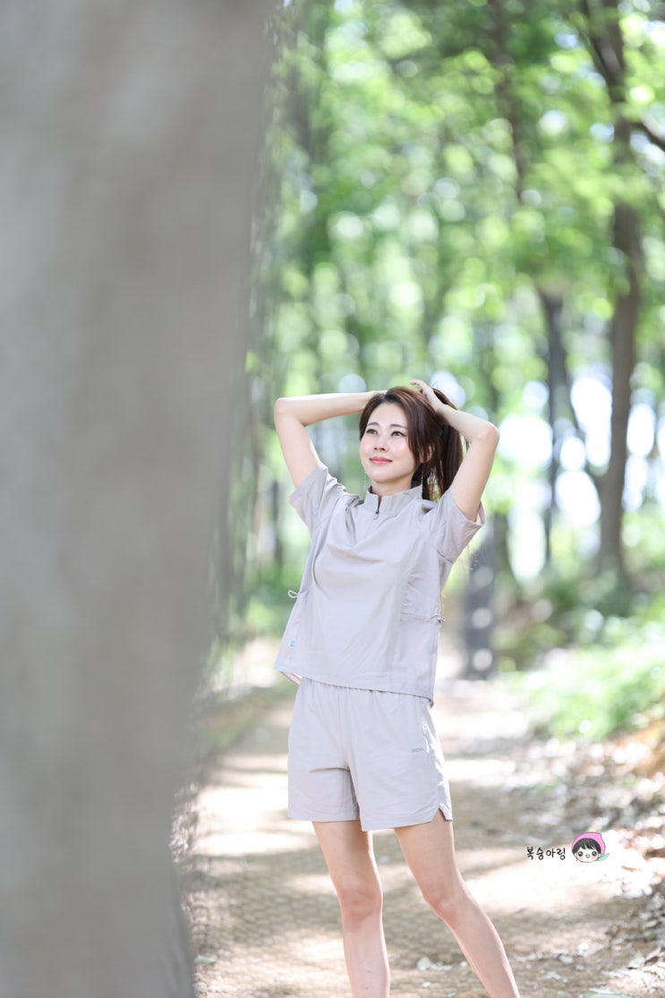 여름 아이템 냉감티셔츠 추천 네파 아이스테크쉘 여성 반팔티 등산패션 네이버 블로그