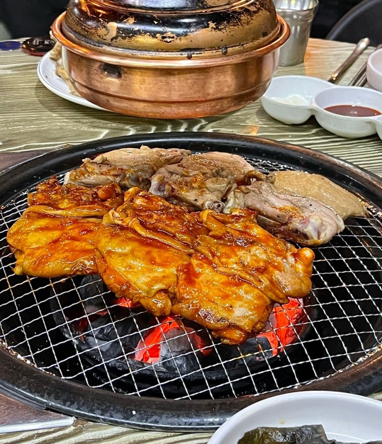 사가정 맛집 온초심숯불닭갈비33인분 국내산 닭갈비 가성비 맛집 사가정 꼼장어•닭발•닭목살 네이버 블로그