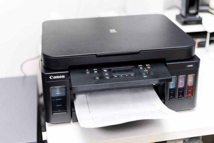 무한잉크프린터 추천 캐논 G6090 연결 방법까지 : 네이버 블로그