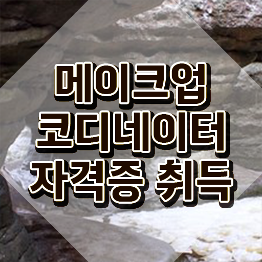 메이크업 아티스트 자격증 메이크업코디네이터 자격증 온라인으로 쉽게 준비한 과정 필수 정보 네이버 블로그