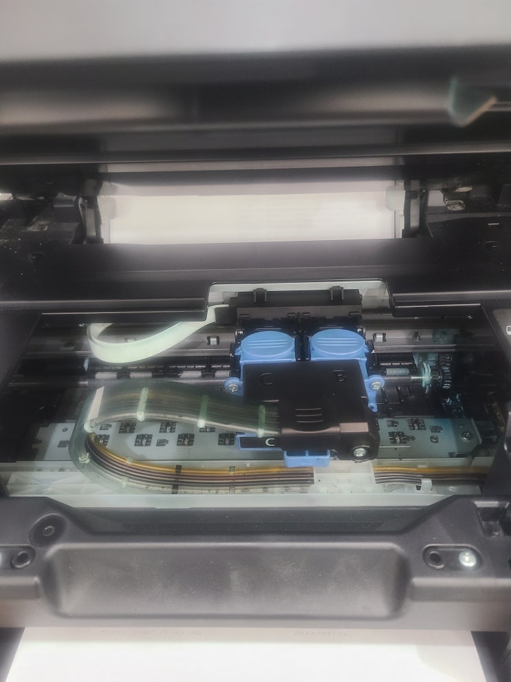 캐논 프린터 G2900 / G3900 / G2910 지원코드5B00 패드교체 : 네이버 블로그