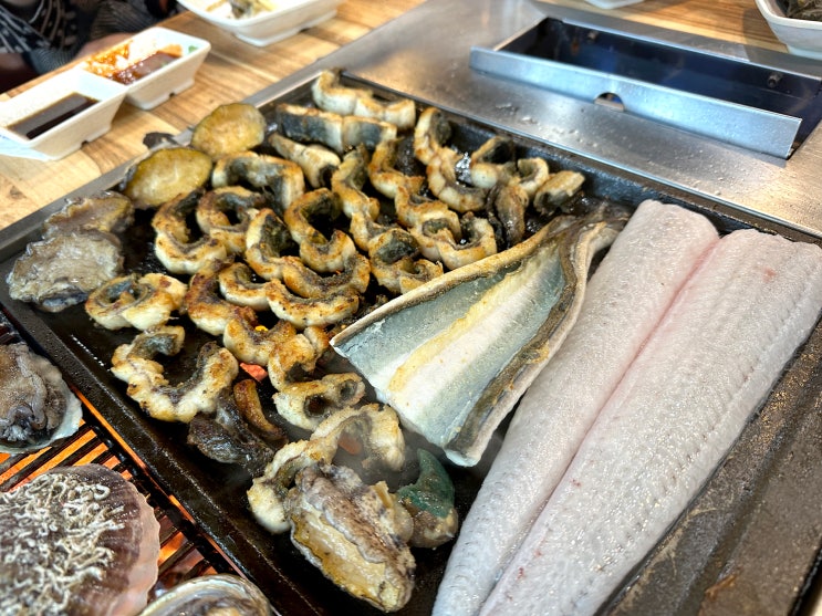 인천 송도 맛집 장어무한리필 가리비 전복 무한리필 장풍송도장어 송도점 네이버 블로그