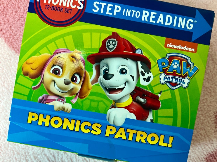 퍼피 구조대 책, 퍼피 구조대 파닉스 공부, paw patrol phonics : 네이버 블로그
