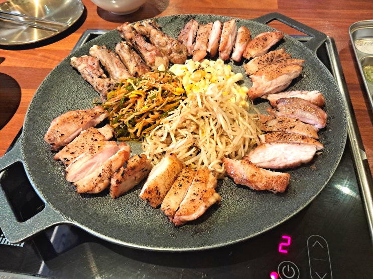 참숯과 볏짚으로 닭을 굽는 신도림역맛집 고시정 볏짚 숯불 닭갈비 네이버 블로그