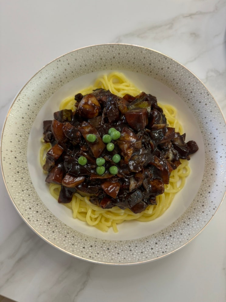 홈쿡 중국집 짜장면 만들기 볶음 춘장으로 쉽게 만드는 짜장 레시피(사자표 볶음춘장) : 네이버 블로그