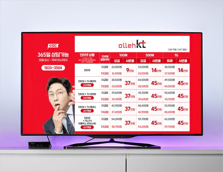 인터넷티비결합상품 혜택 비교(LG KT SKT 애플TV BTV) : 네이버 블로그