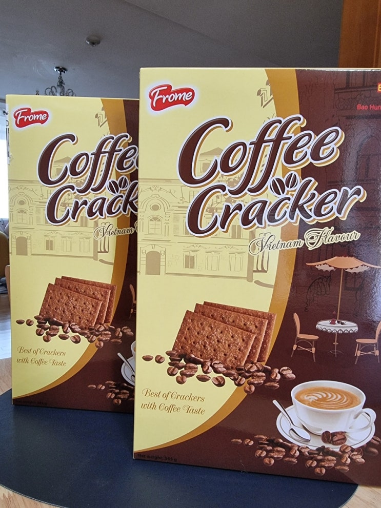 프롬 Coffee Cracker 첫 구매로 커피랑 먹으면 딱인 맛! : 네이버 블로그