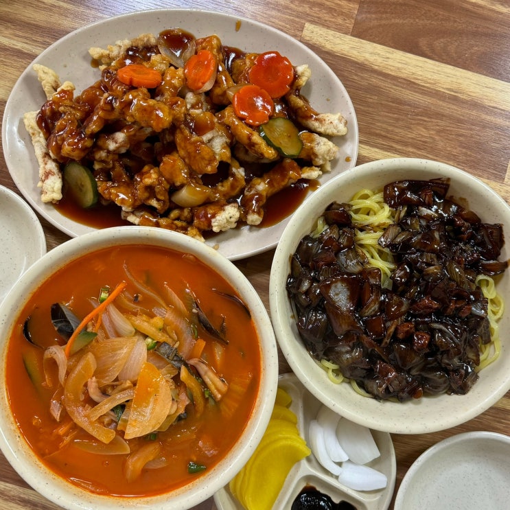 안산 선부동 탕수육 짬뽕 간짜장 찐맛집 용천홍 내돈내산 네이버 블로그