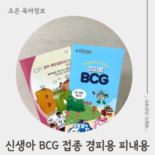 신생아 예방접종시기 Bcg 경피용 피내용 차이점 주의사항 네이버 블로그