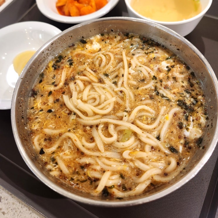 서울 송파 잠실 롯데백화점 지하 1층 푸드에비뉴 맛집 베테랑칼국수 롯데백화점잠실점 네이버 블로그