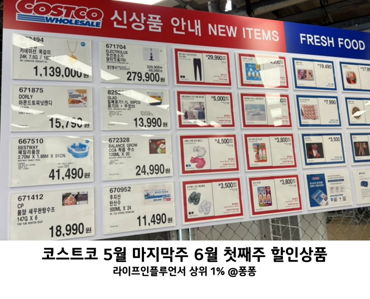 코스트코 5월 다섯째주 추천템 527 62 마지막주 할인상품 회원권 상품권 세일 추천상품 휴무일 네이버 블로그