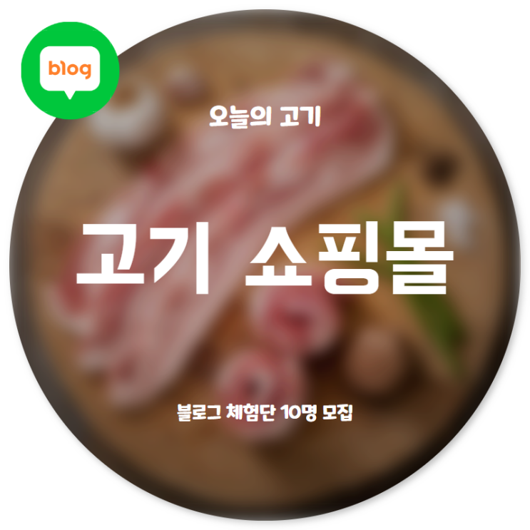 오늘의 배송 육즙이 살아있다 온가족이 맛있게 먹을 수 있는 오늘의 고기 쇼핑몰 리뷰어 모집 네이버 블로그