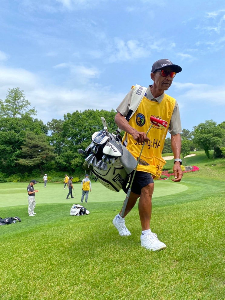 2024 KPGA KB금융 골프대회 한승수 프로 우승 3R 직관 후기 : 네이버 블로그